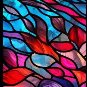 Stained Glass Transom Window Film Custom Transom Window Stained Glass ...