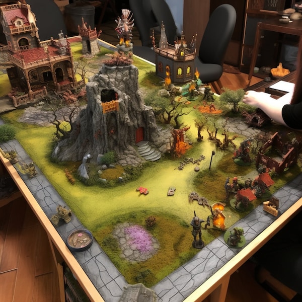 Dnd Gaming Table - Etsy