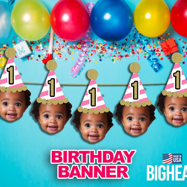 Custom Face Photo Banner - Etsy