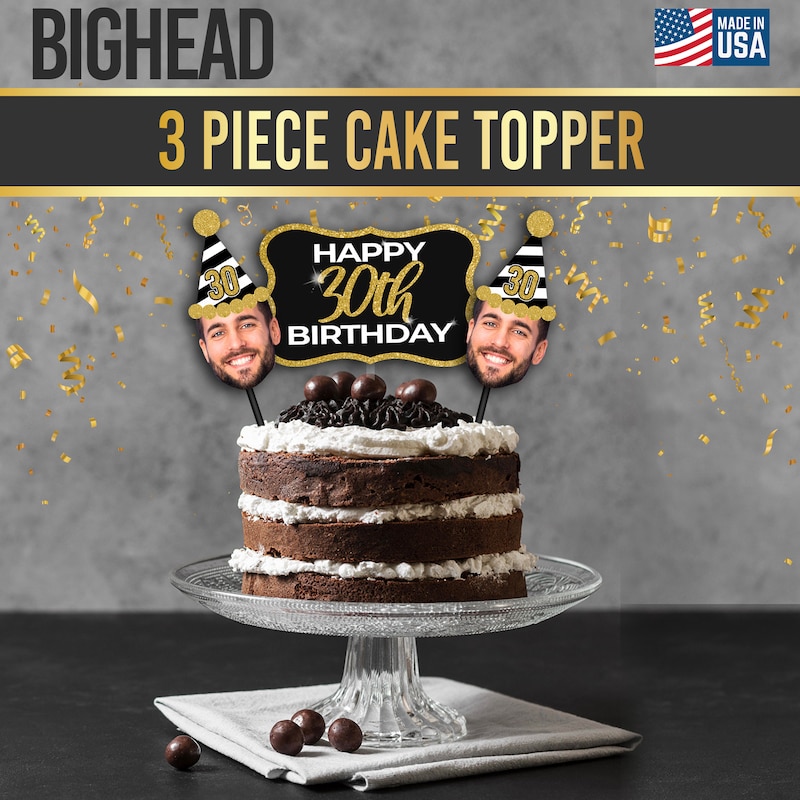 Face Cake Toppers - Etsy