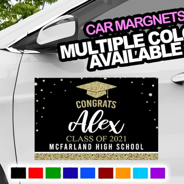 College Car Magnets - Etsy