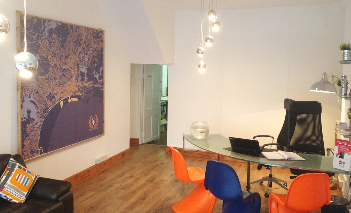 UK Custom Area Map Postcode Wallpaper Mural OS Ordnance | Etsy