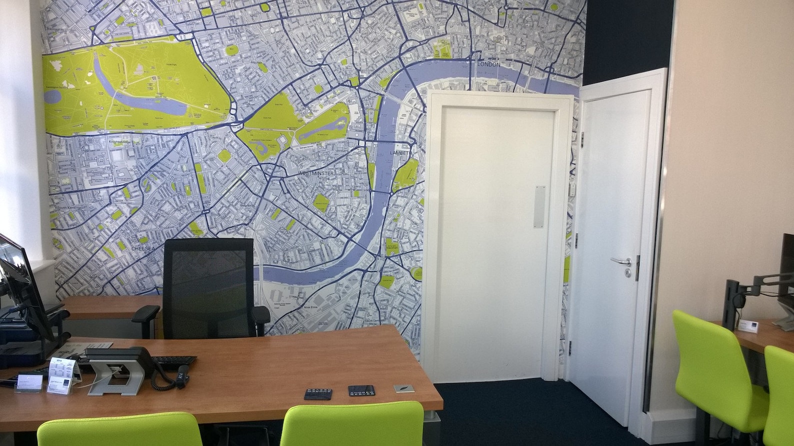 UK Custom Area Map Postcode Wallpaper Mural OS Ordnance | Etsy