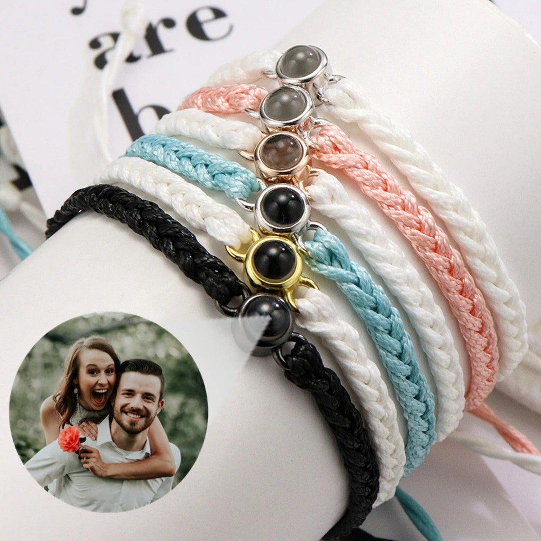 Photo Projection Bracelet Custom Made Unisex Memorial - Etsy