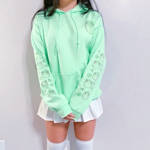 Cute Frog, Froggy, Green Hoodie, Sweater, Pullover, Nature, Sweater ...