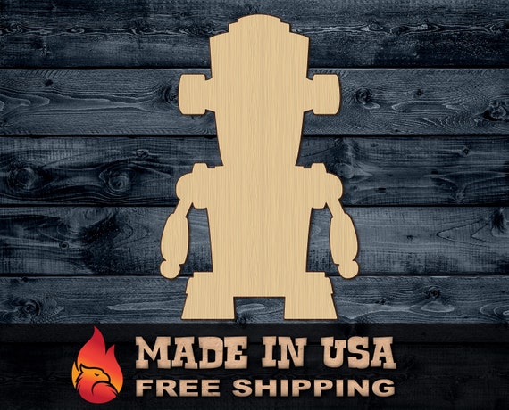 Robot Cyborg Machine Alien Monster Terminator Wood Cutout | Etsy