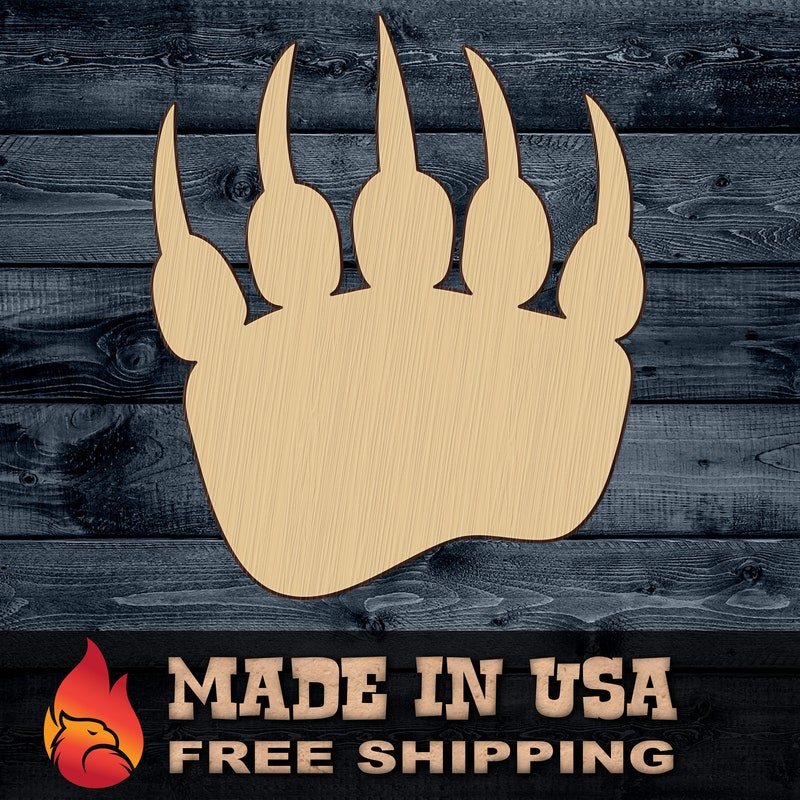 Bear Claw Sign - Etsy