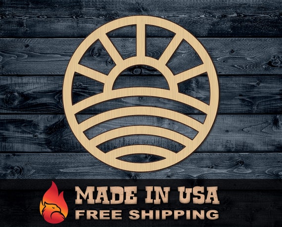 Sun Summer Farm Beach Ocean Travel Vacation Wood Cutout | Etsy