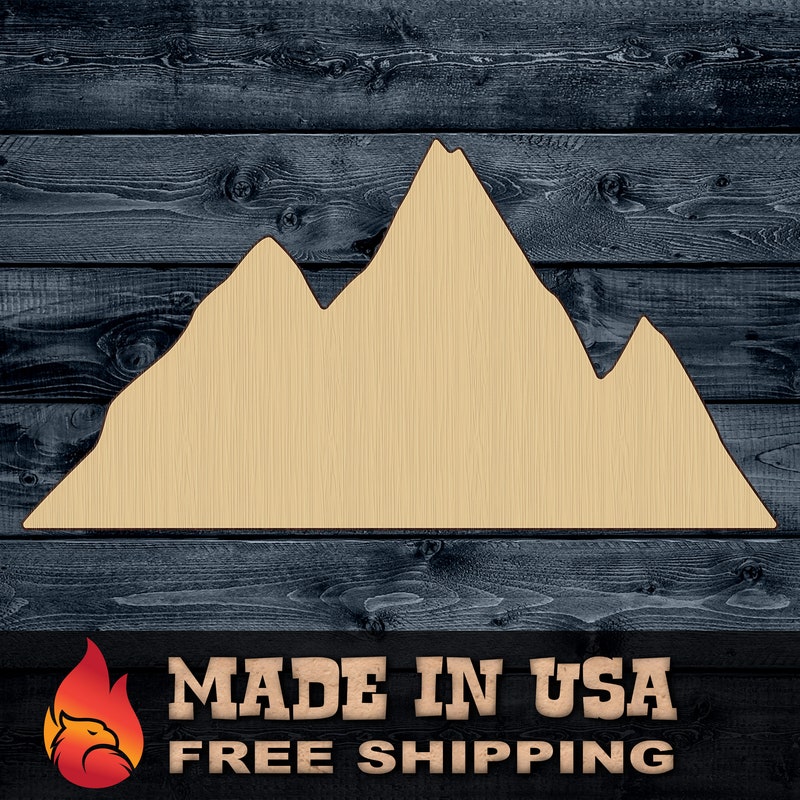Mountain Cutout - Etsy