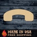 Phone Telephone Wood Cutout Shape Silhouette Blank Unpainted Sign 1/4 ...