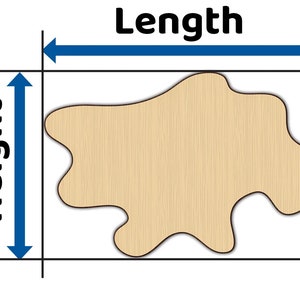 Target Aim Wood Cutout Shape Sign Silhouette 1/4 Inch Thick - Etsy