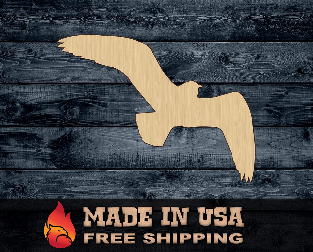 Wood Sign Cutout Bird Seagull 1/4 Inch Thick - Etsy