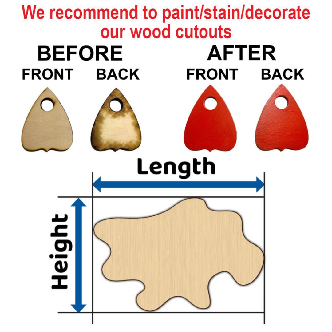 Poison Flask Bottle Witch Gift DIY Wood Cutout Shape Silhouette Blank ...