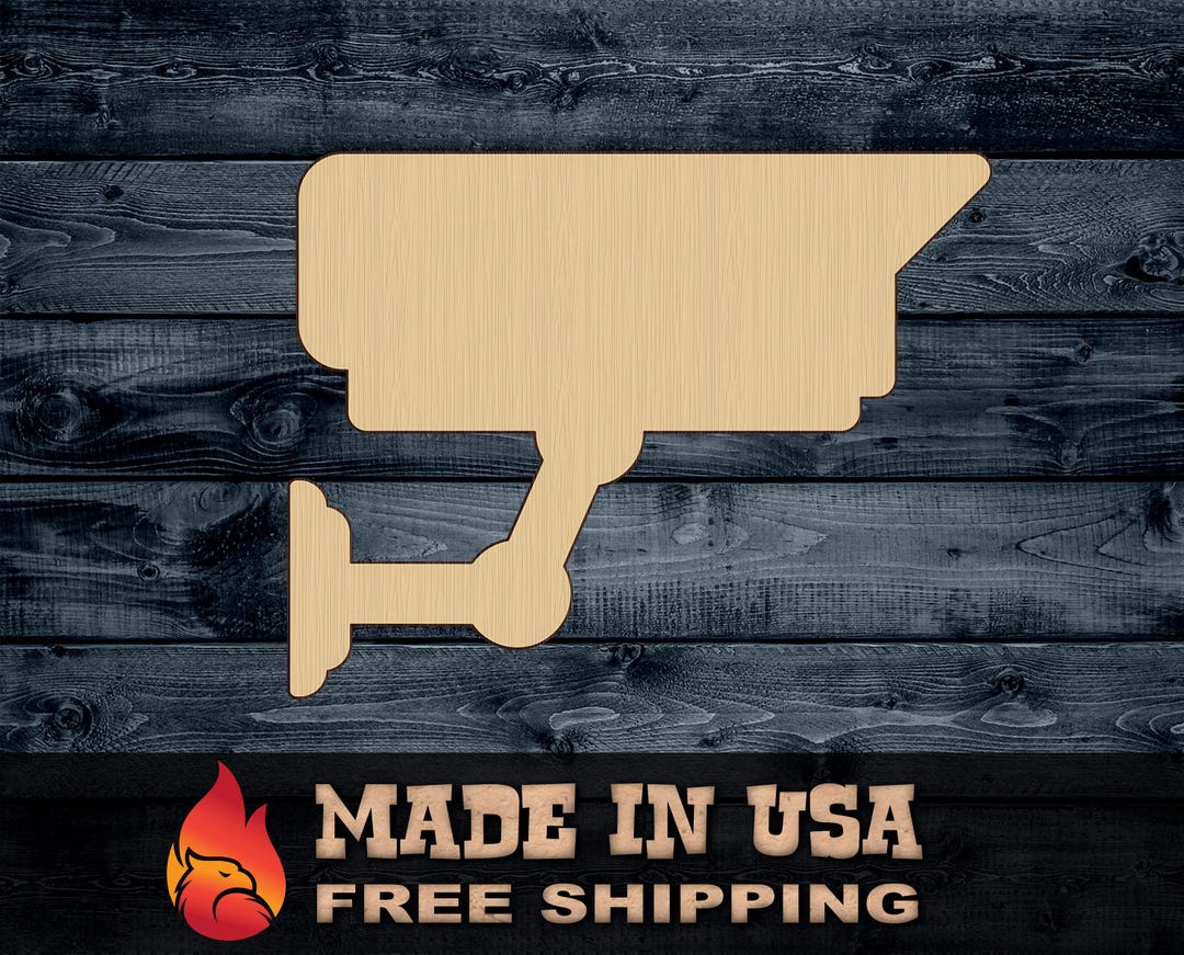 Wood Sign Cutout Surveillance Camera Spy 1/4 Inch Thick - Etsy
