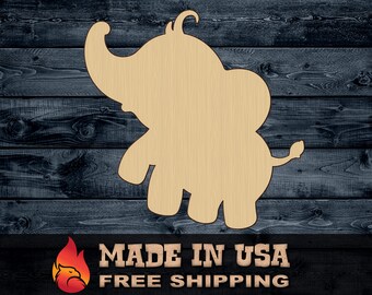 Elephant Wood Sign - Etsy