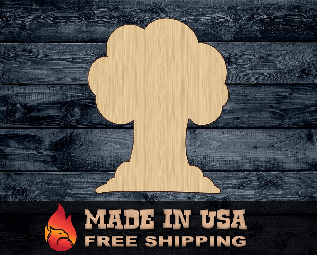 Explosion Smoke Steam Wood Cutout Shape Silhouette Blank - Etsy