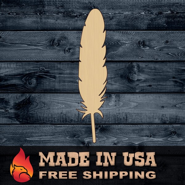 Feather Wood Sign - Etsy