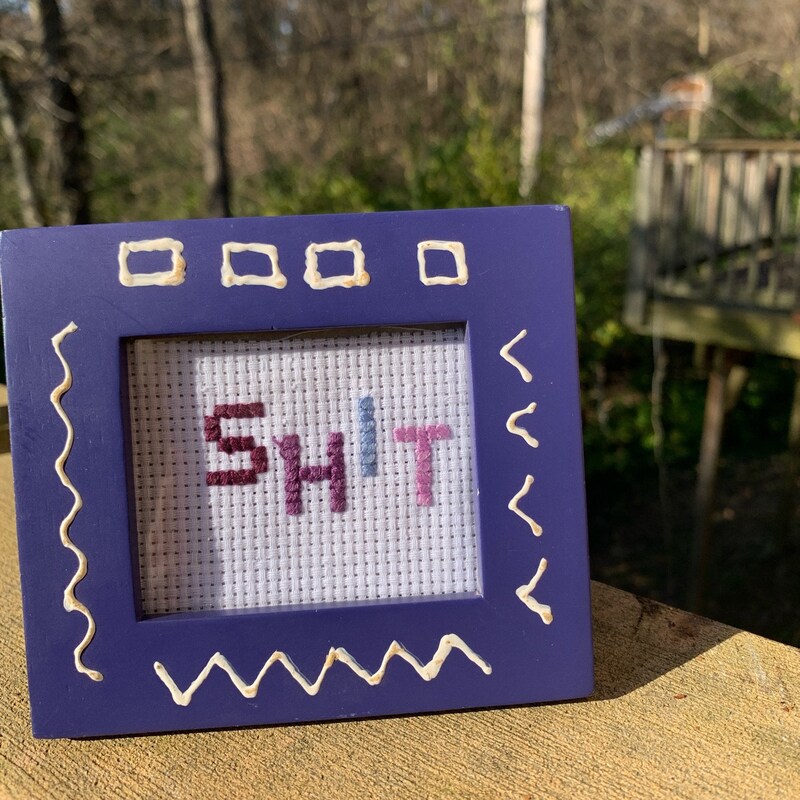 Vulgar Cross Stitch - Etsy