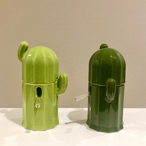 Ceramic Cactus Hamster Hideout Set - Etsy Canada