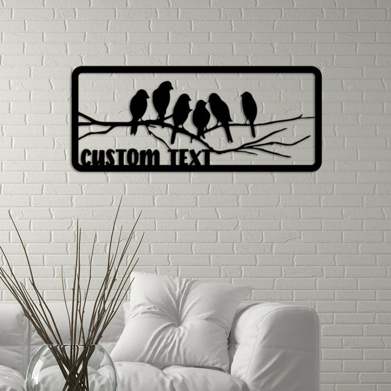 Personalized Metal Wall Art - Etsy