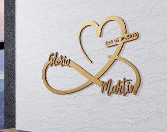 Metal Wedding Sign - Etsy