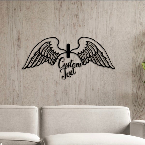 Metal Angel Wings - Etsy