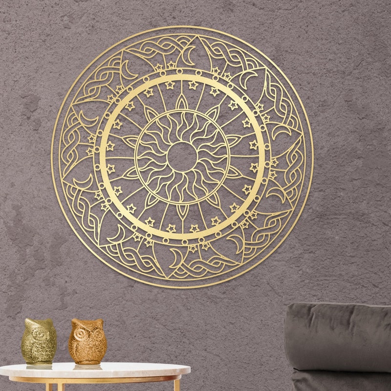 Metal Mandala - Etsy