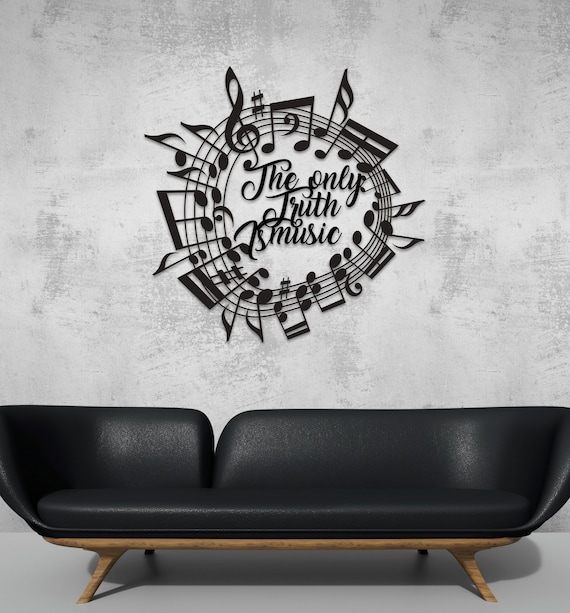 Singing Wall Quotes Large Music Wall Decal With Musical Notes Home