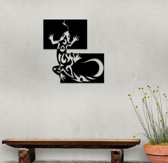 Chameleon Metal Wall Art and Decor Home Decoration New Home - Etsy