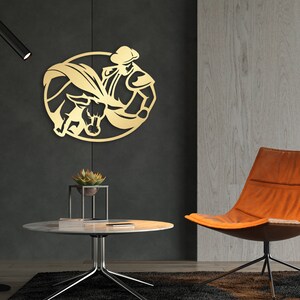 Bull and Matador Large Metal Wall Art and Decor, Home Decoration ...