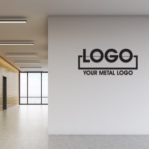 Custom Metal Logo Sign, Metal Wall Art, Home Decor, New Business Gift ...