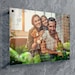Acrylic Family Photo Wall Art , Custom Family Portrait, Family Gift ...