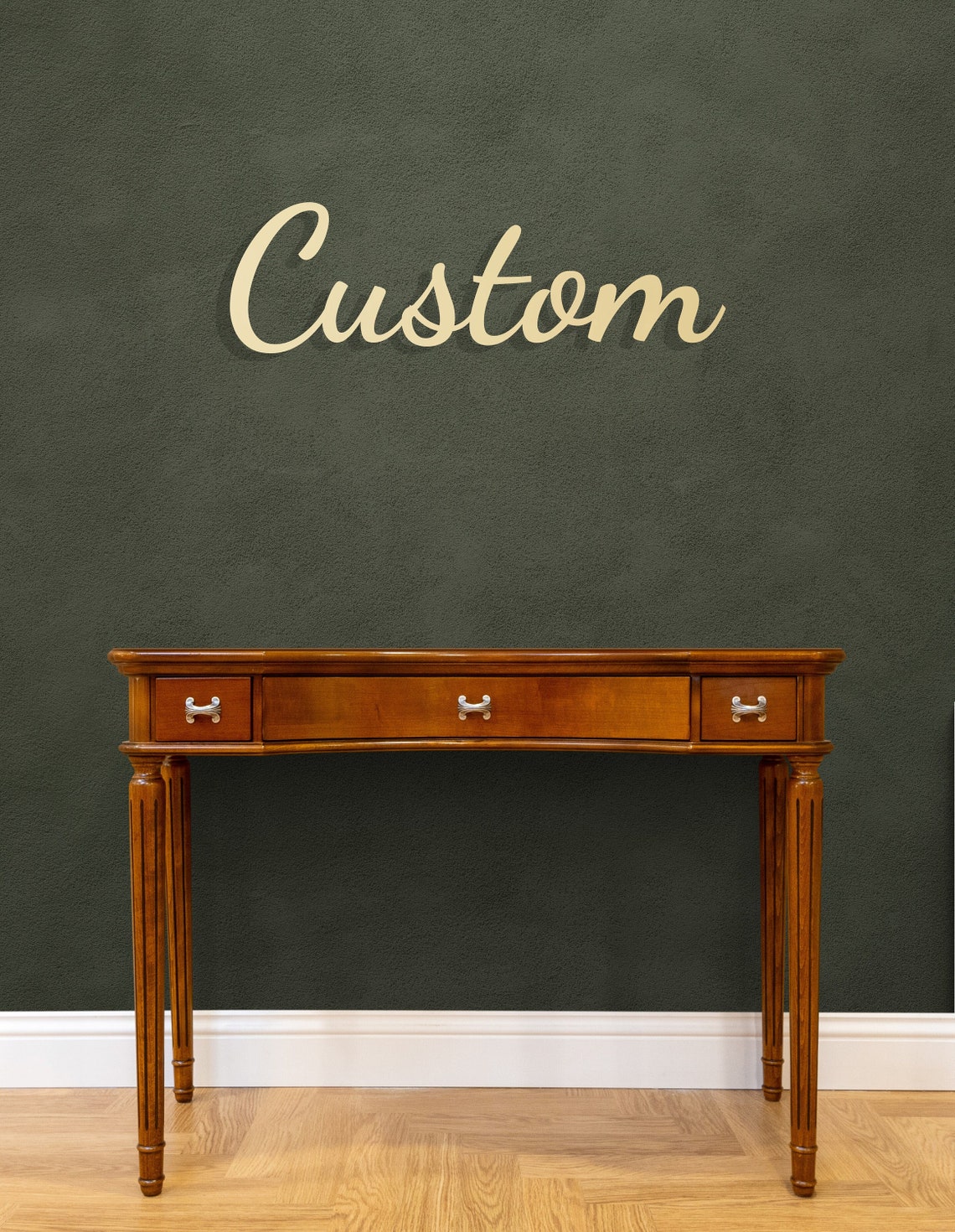 Custom Metal Words Wall Art Your Custom Text Custom Name - Etsy