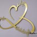 Personalized Wedding Gift for Couple, Heart Sign With Names and Date ...