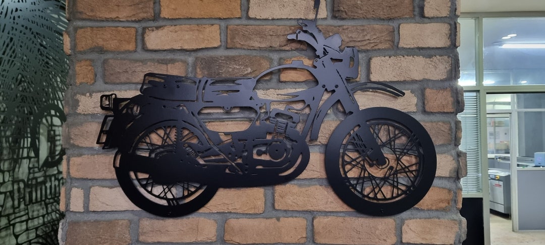 Custom Motorcycle Metal Wall Art, Motorcycle Lover Gift for Him ...