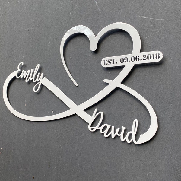 Infinity Name Sign - Etsy