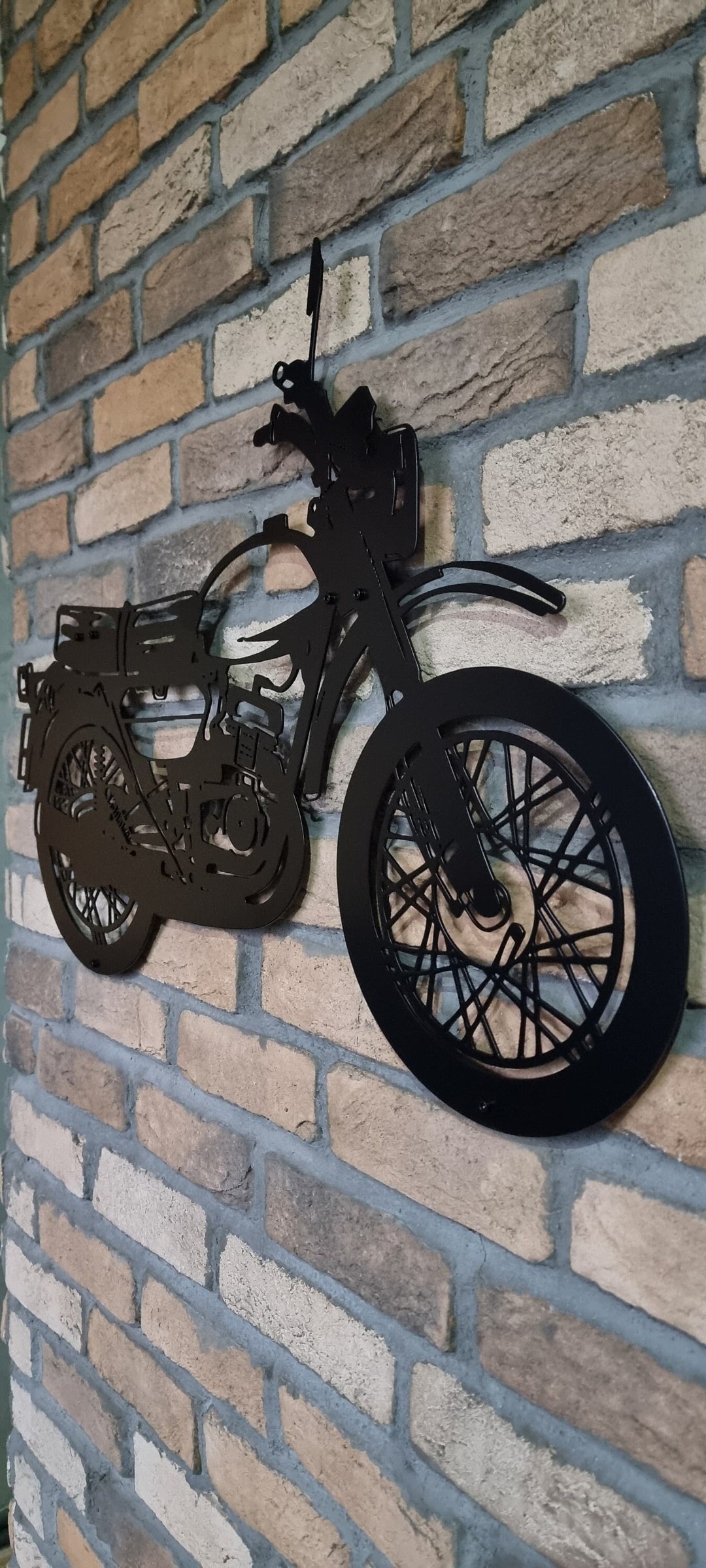 Custom Motorcycle Metal Wall Art, Motorcycle Lover Gift for Him ...