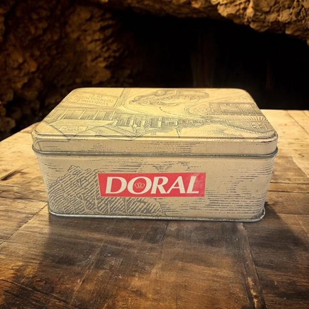 Metal Tin, Doral Collector's Edition Tin Welcome to Tobaccoville NC ...