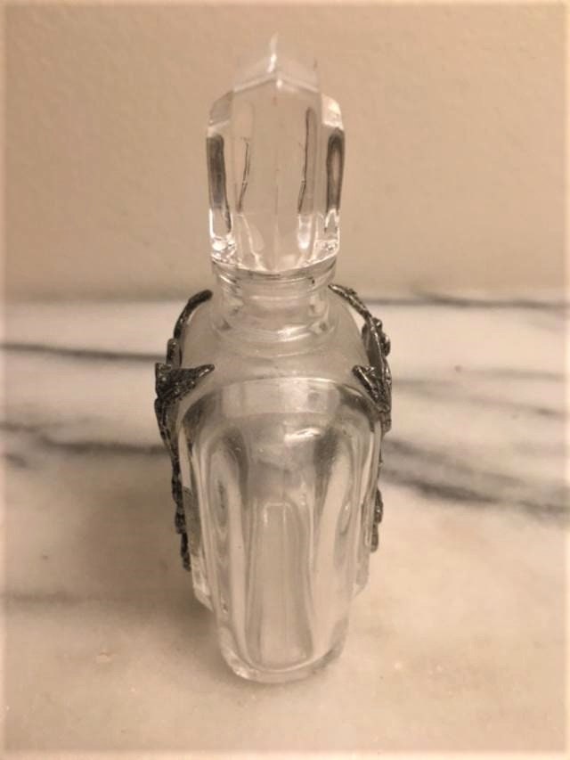 Cristal Perfume Bottle Made in France VCA Perfume Bottle With - Etsy