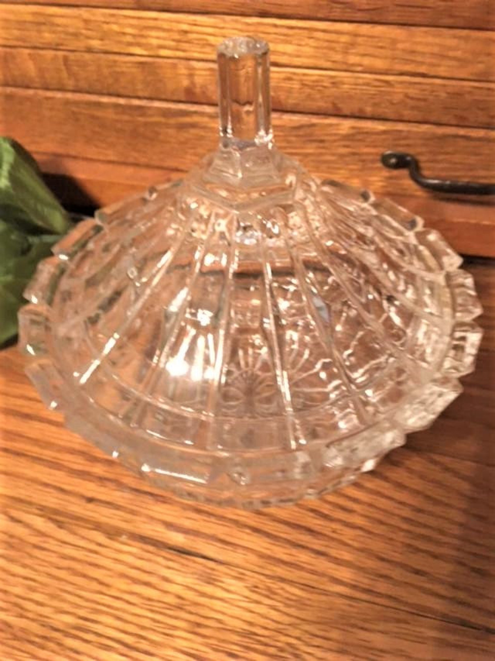 Tiara Crystal Candy Dish Vintage | Etsy