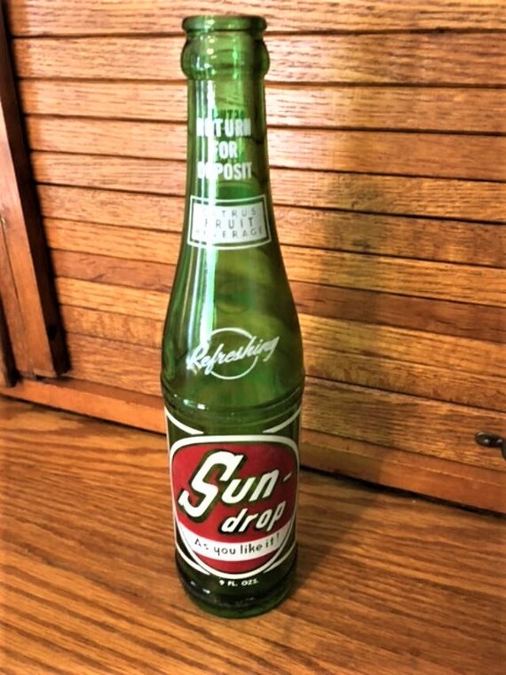 Vintage Sun Drop Soda Bottle!!! Collectibles Collectible Glass etna.com.pe