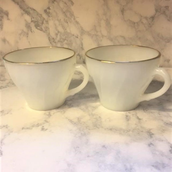 Fire King Coffee Cup - Etsy