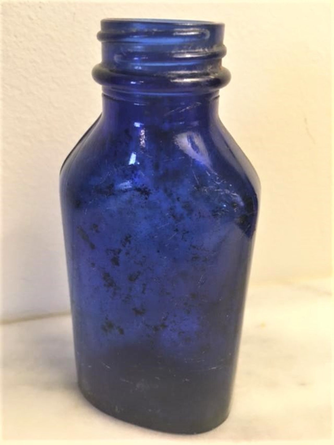 Vintage Phillips Bottle Colbalt Blue Glass. Collectible Glass, Medicine ...