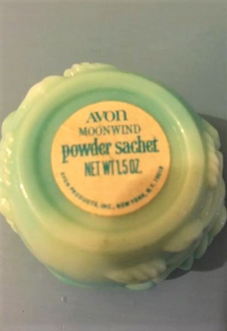 Vintage Avon Powder Sachet and Water Basin | Etsy