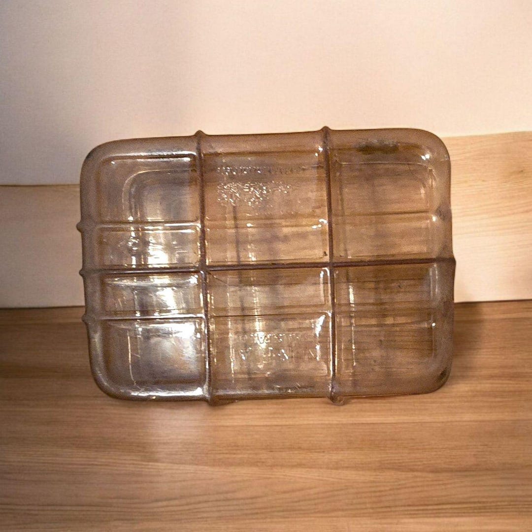 Vintage Dewitt Plastic Fishing Lure Storage Box With 6 Dividers for ...