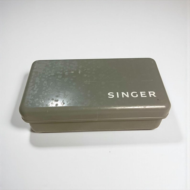 Vintage Singer Sewing Machine Accessories Kit With Case - Etsy