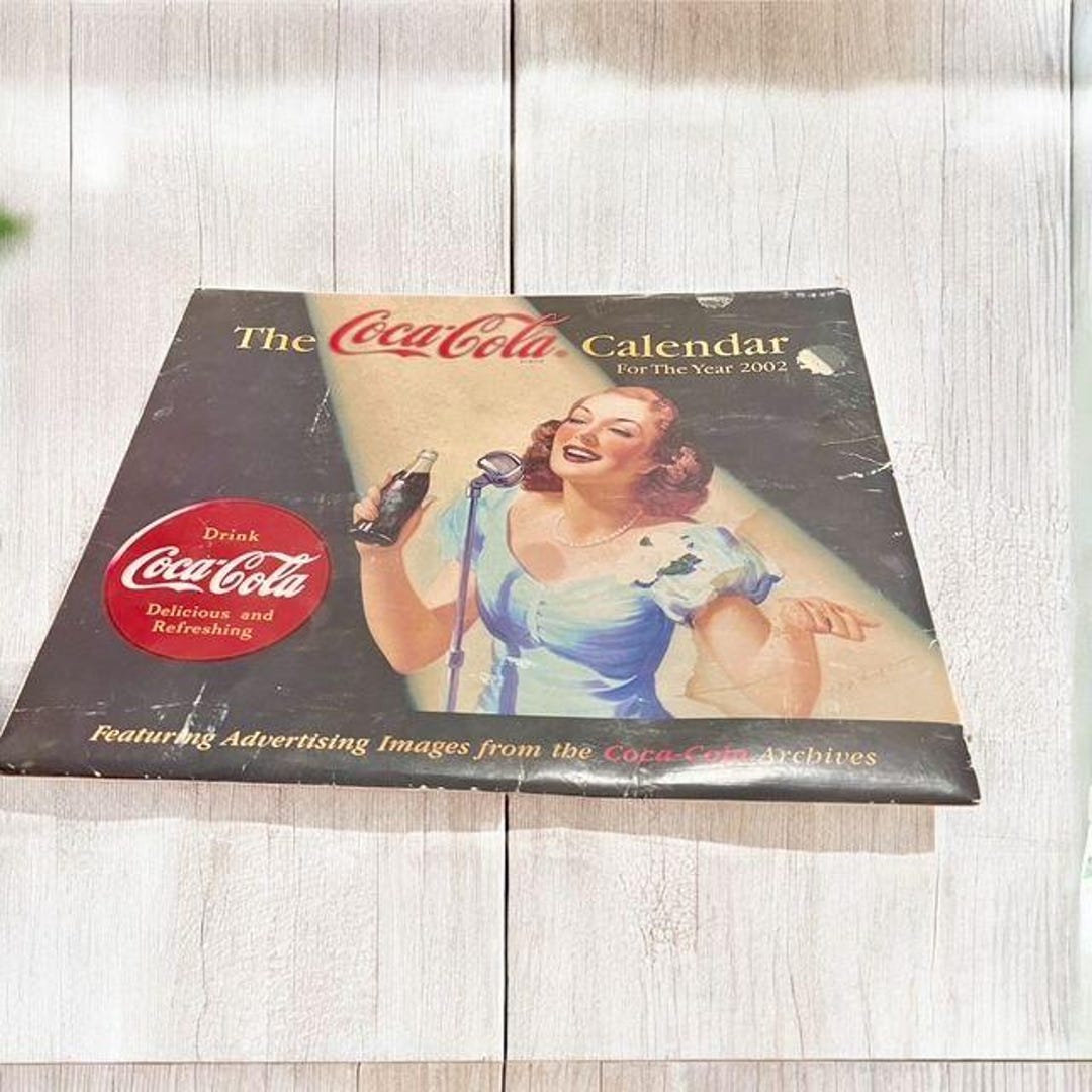 VTG Coca-cola 2002 Calendar Featuring Iconic Advertising Images ...