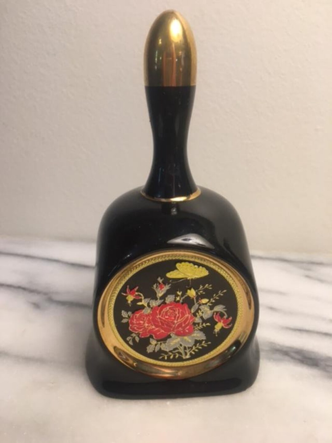 The Art of Chokin 24x Gold Edged Japanese Bell Oriental Decor Vintage ...