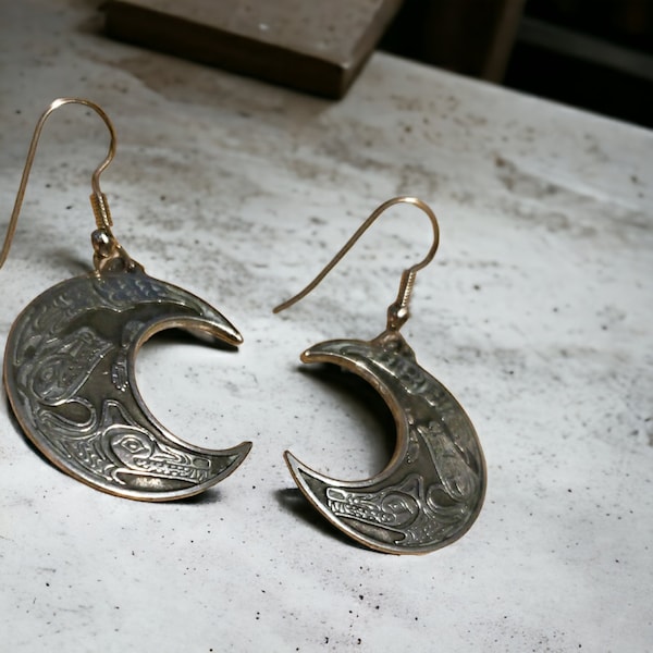 Pewter Earrings - Etsy
