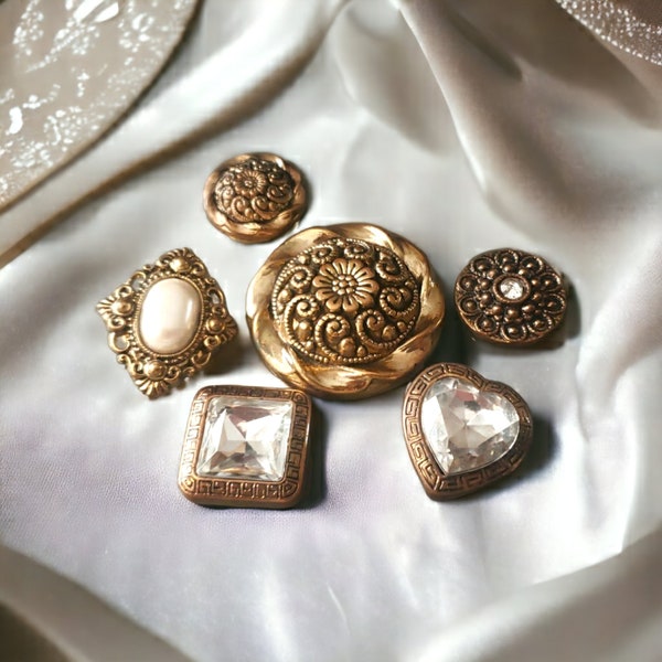 Silver Button Covers - Etsy